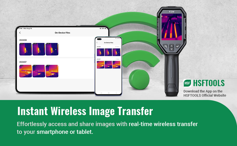 F2W thermal camera - HSFTOOLS