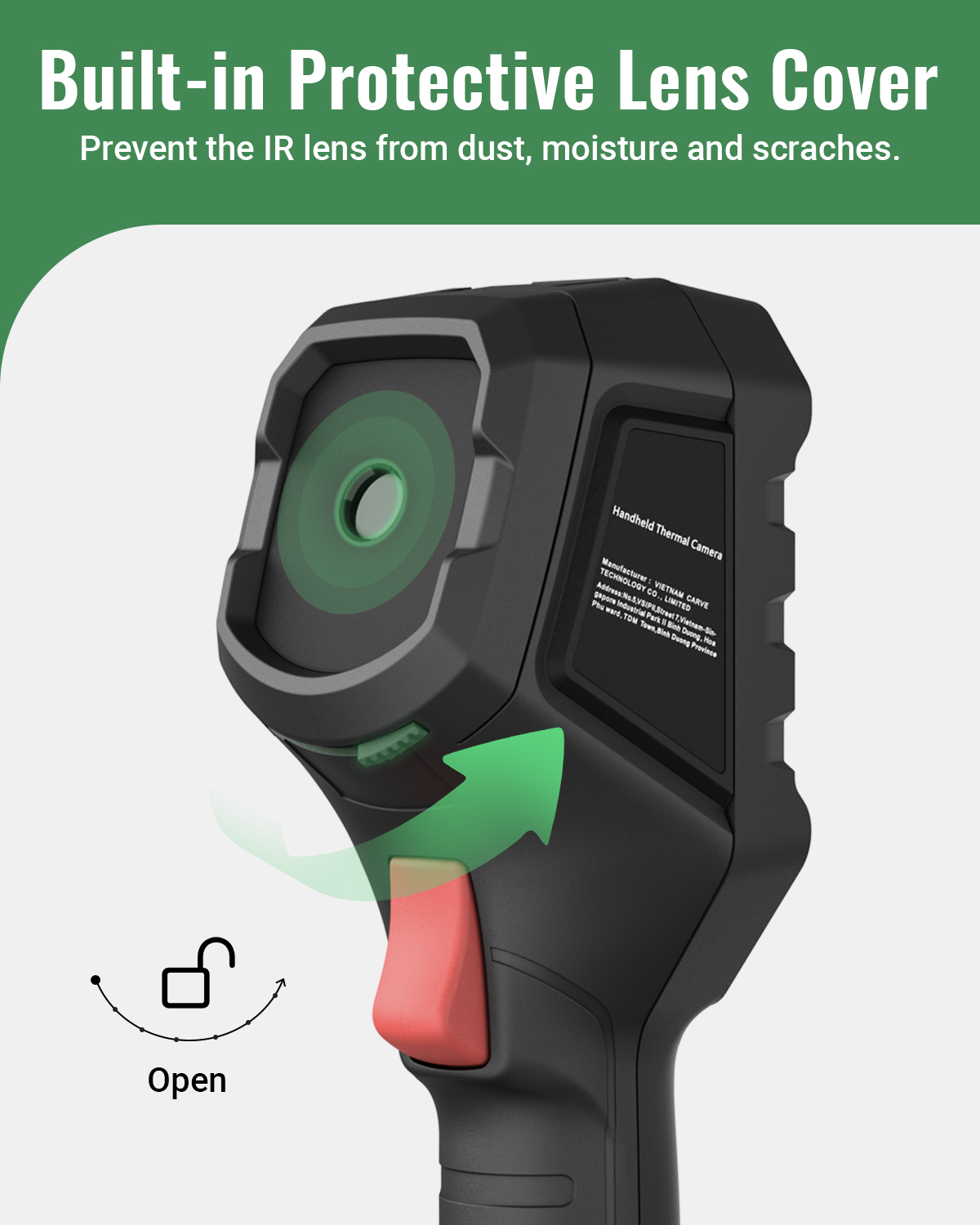 HF256 thermal imaging camera - HSFTOOLS