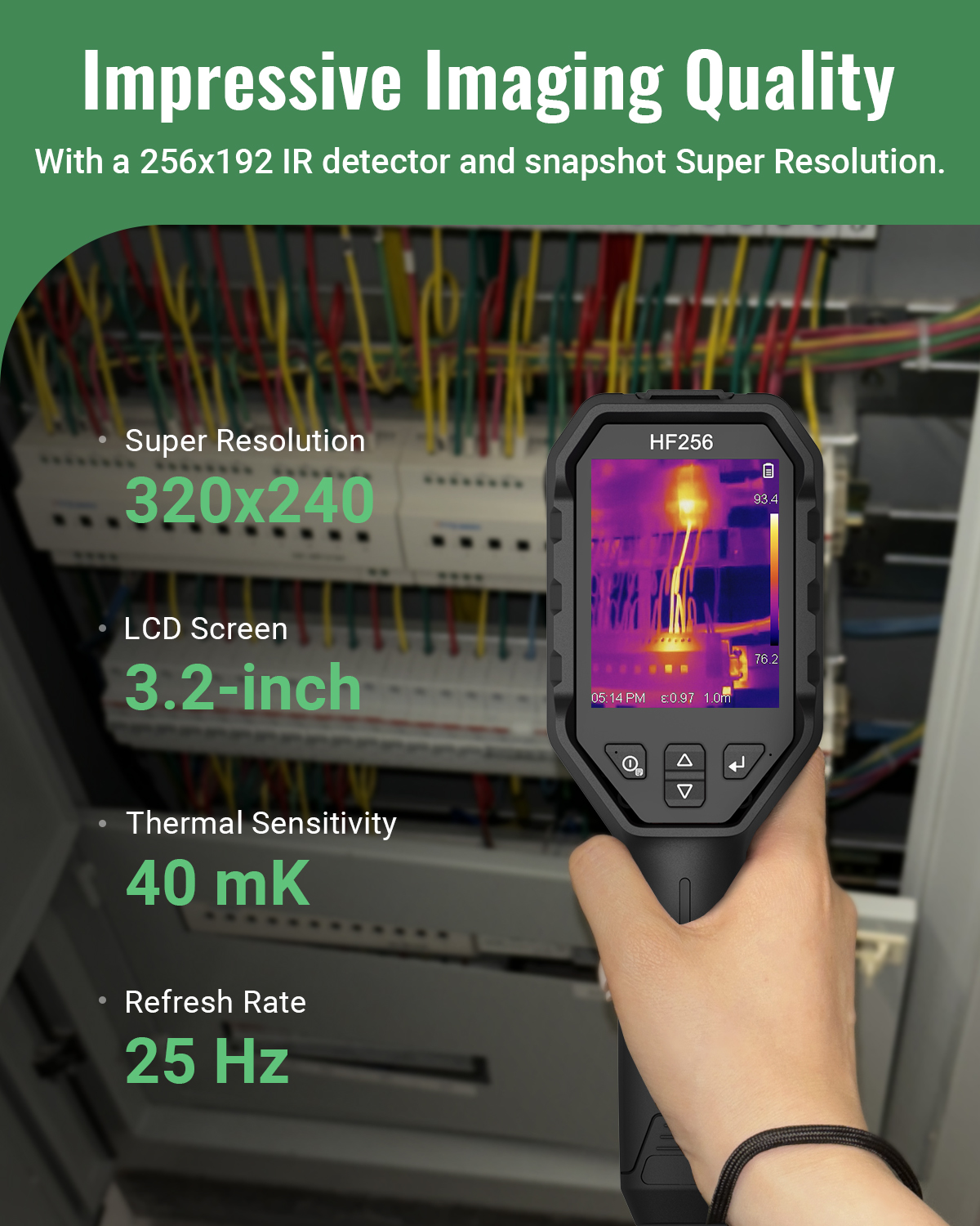 HF256 thermal imaging camera - HSFTOOLS