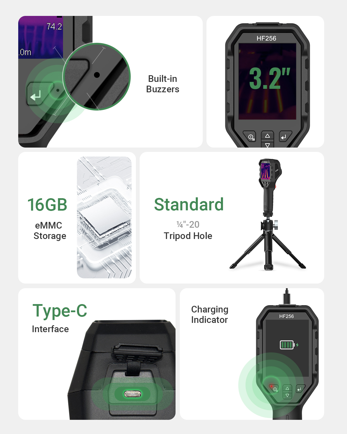 HF256 thermal imaging camera - HSFTOOLS