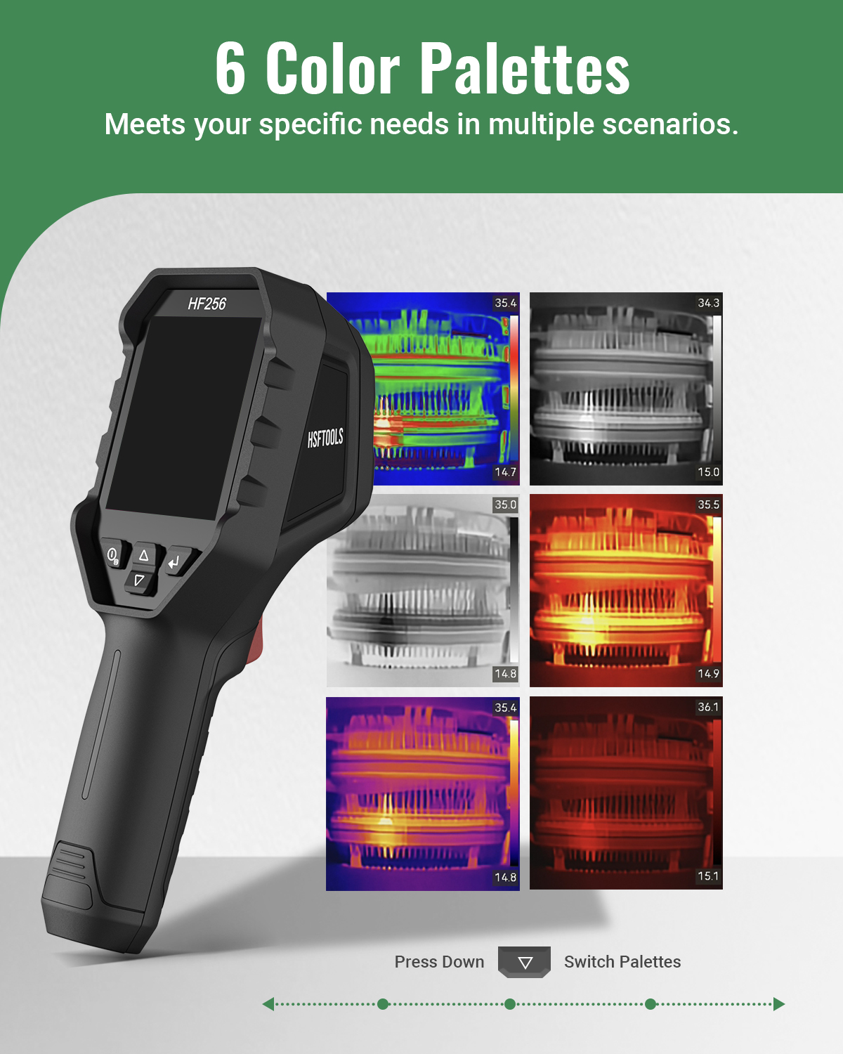 HF256 thermal imaging camera - HSFTOOLS