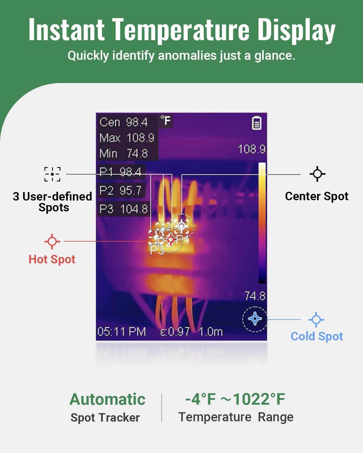 HF256 thermal imaging camera - HSFTOOLS