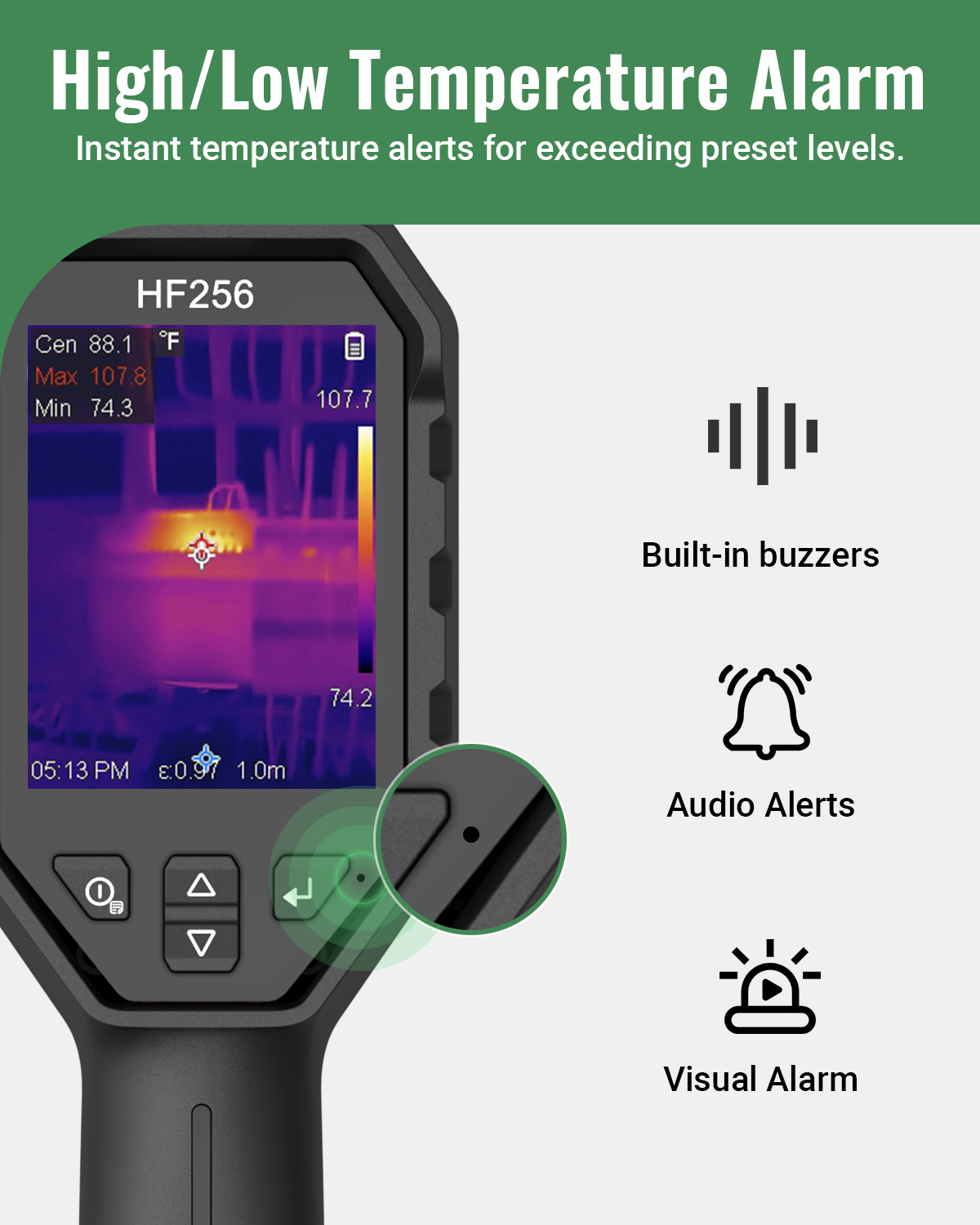 HF256 thermal imaging camera - HSFTOOLS