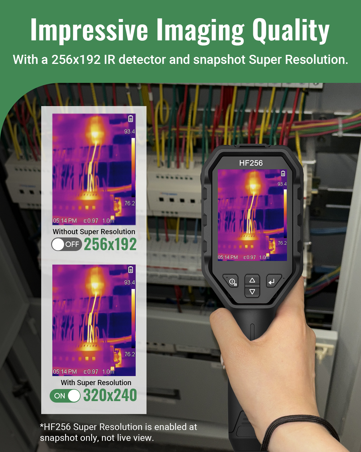 HF256 thermal imaging camera - HSFTOOLS