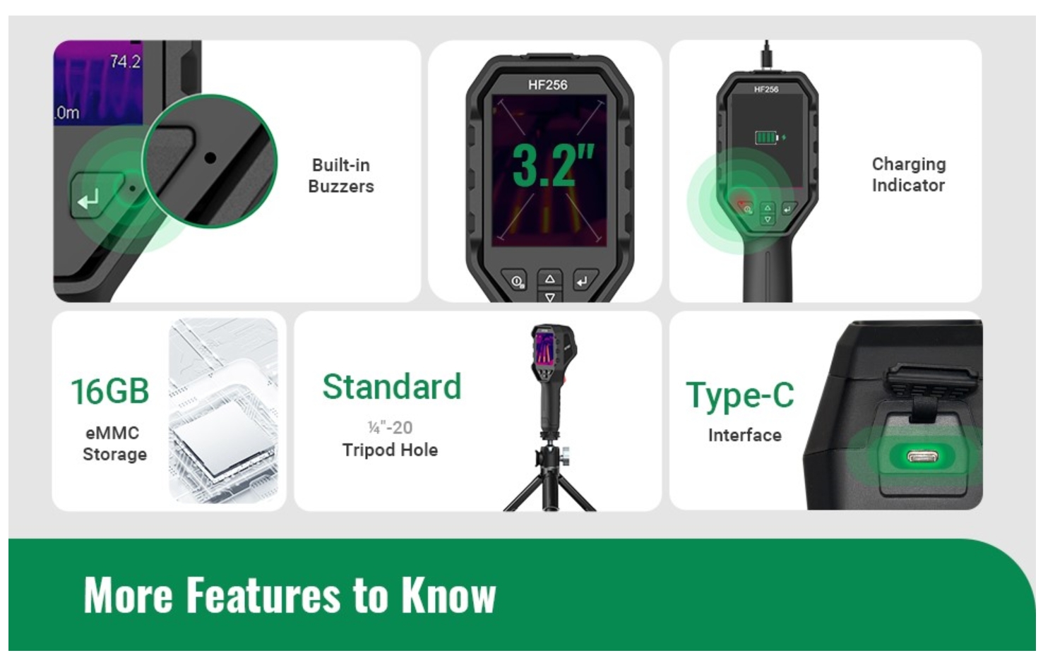HF256 thermal imaging camera - HSFTOOLS